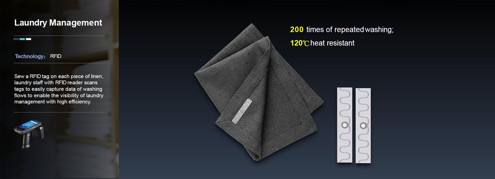 RFID Laundry Management - Nada Tech